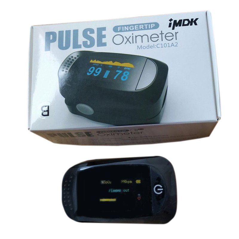 Imdk Pulse Oximeter Fingertip C101A2 Black 1 Τεμάχιο | Pharm24.gr
