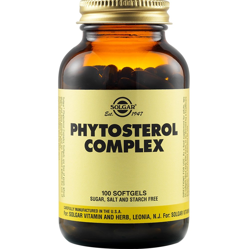 Solgar Phytosterol Complex 1000mg, 100 Softgels | Pharm24.gr