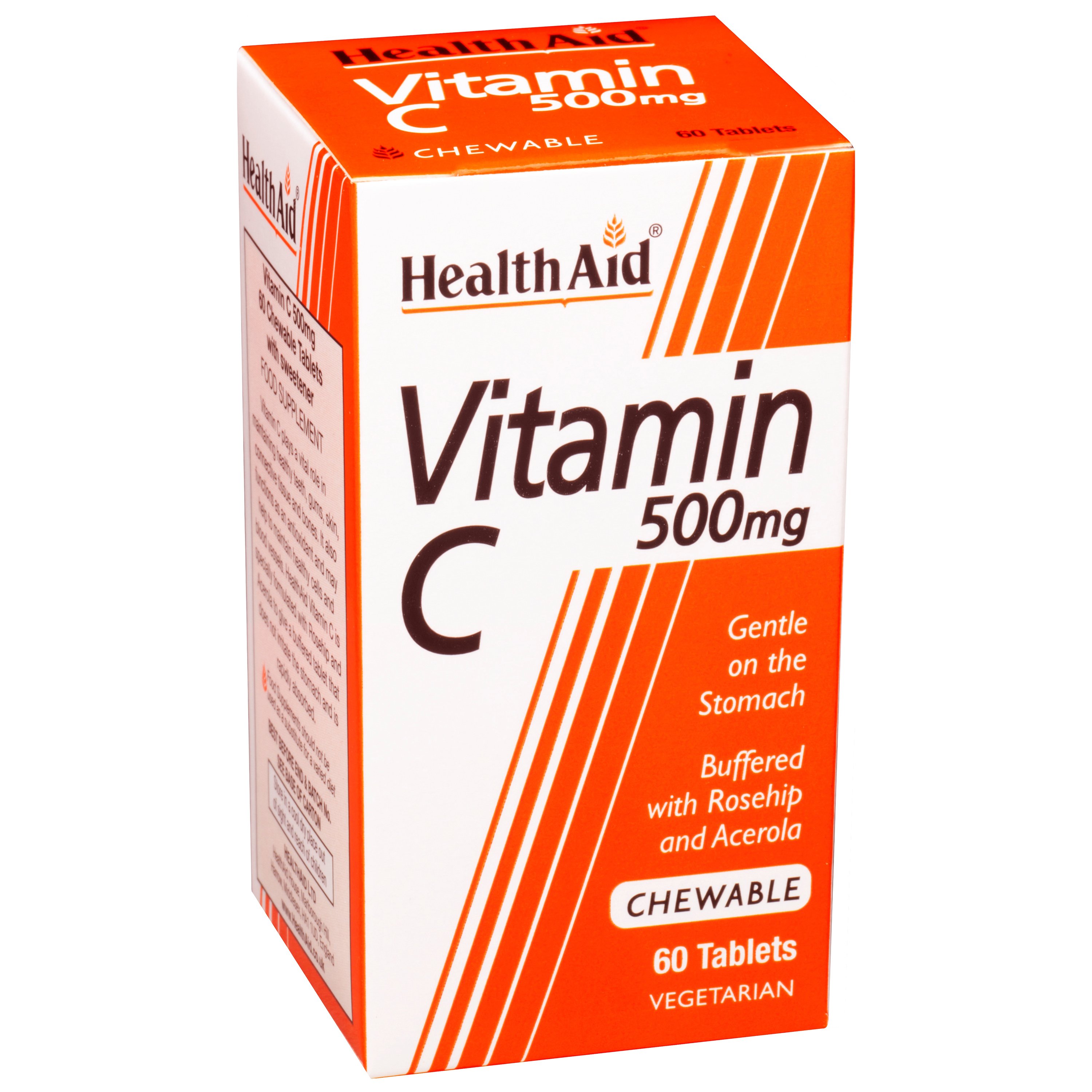 Health Aid Vitamin C 500mg Chewable 60tabs | Pharm24.gr