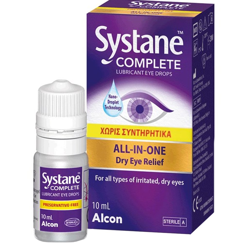 Alcon Systane Complete Lubricant Eye Drops 10ml | Pharm24.gr