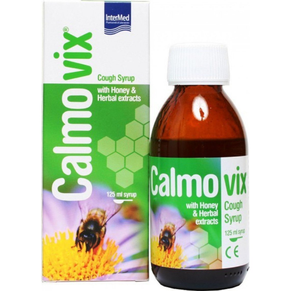 Intermed Calmovix Syrup for Dry Cough with Honey & Herbal Extracts ...