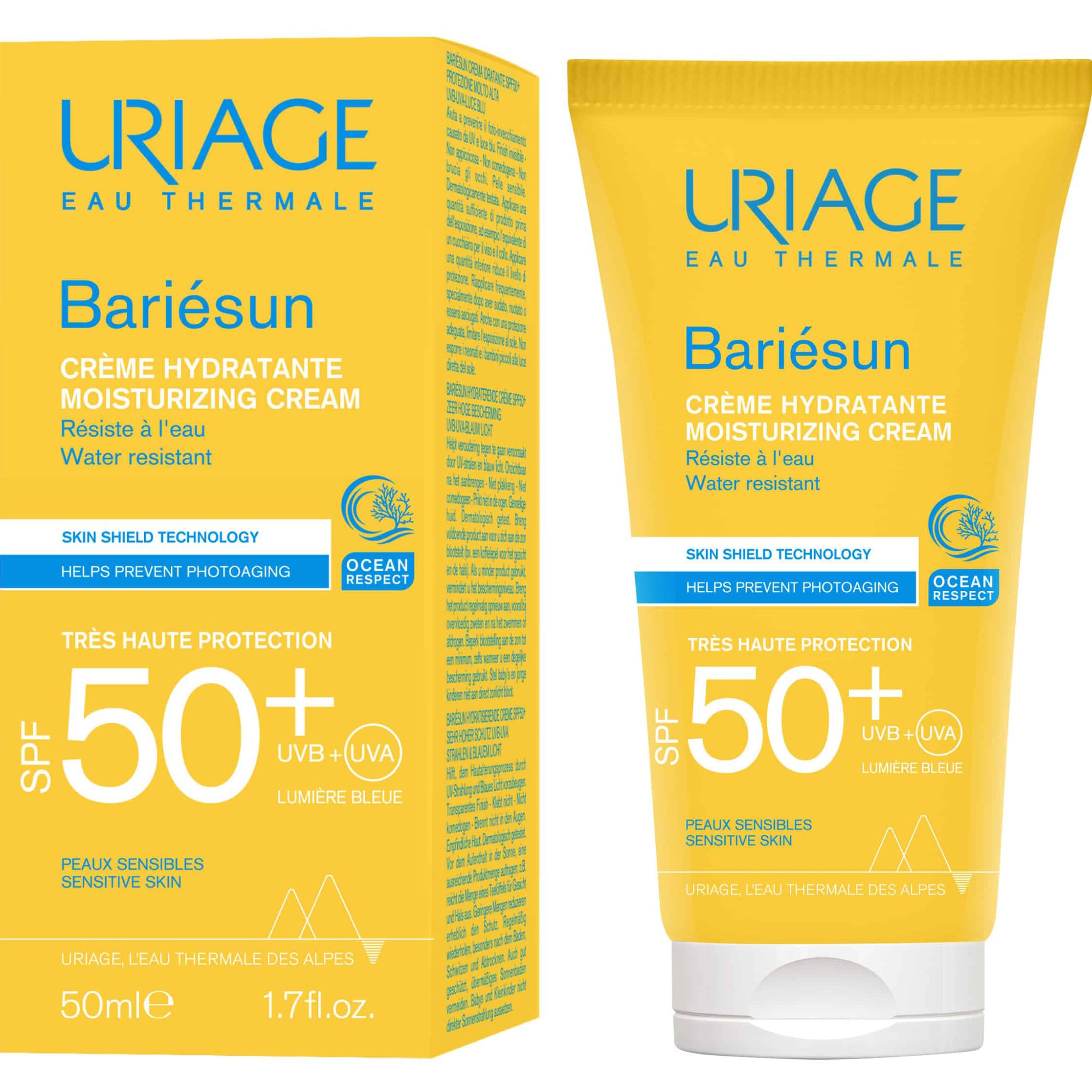 Uriage Bariesun Moisturizing Cream Spf50+, 50ml | Pharm24.gr