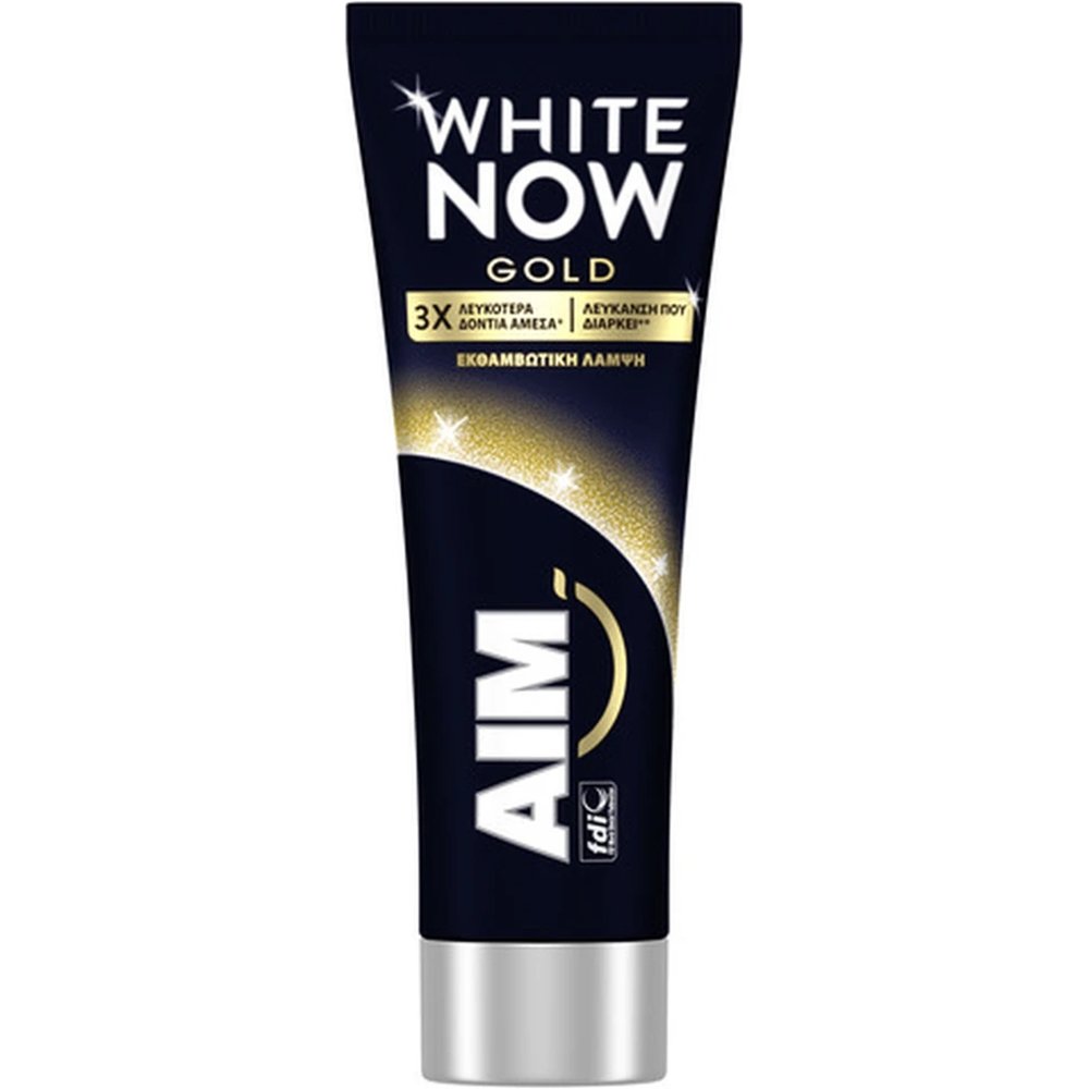 Aim White Now Gold Toothpaste 75ml | Pharm24.gr