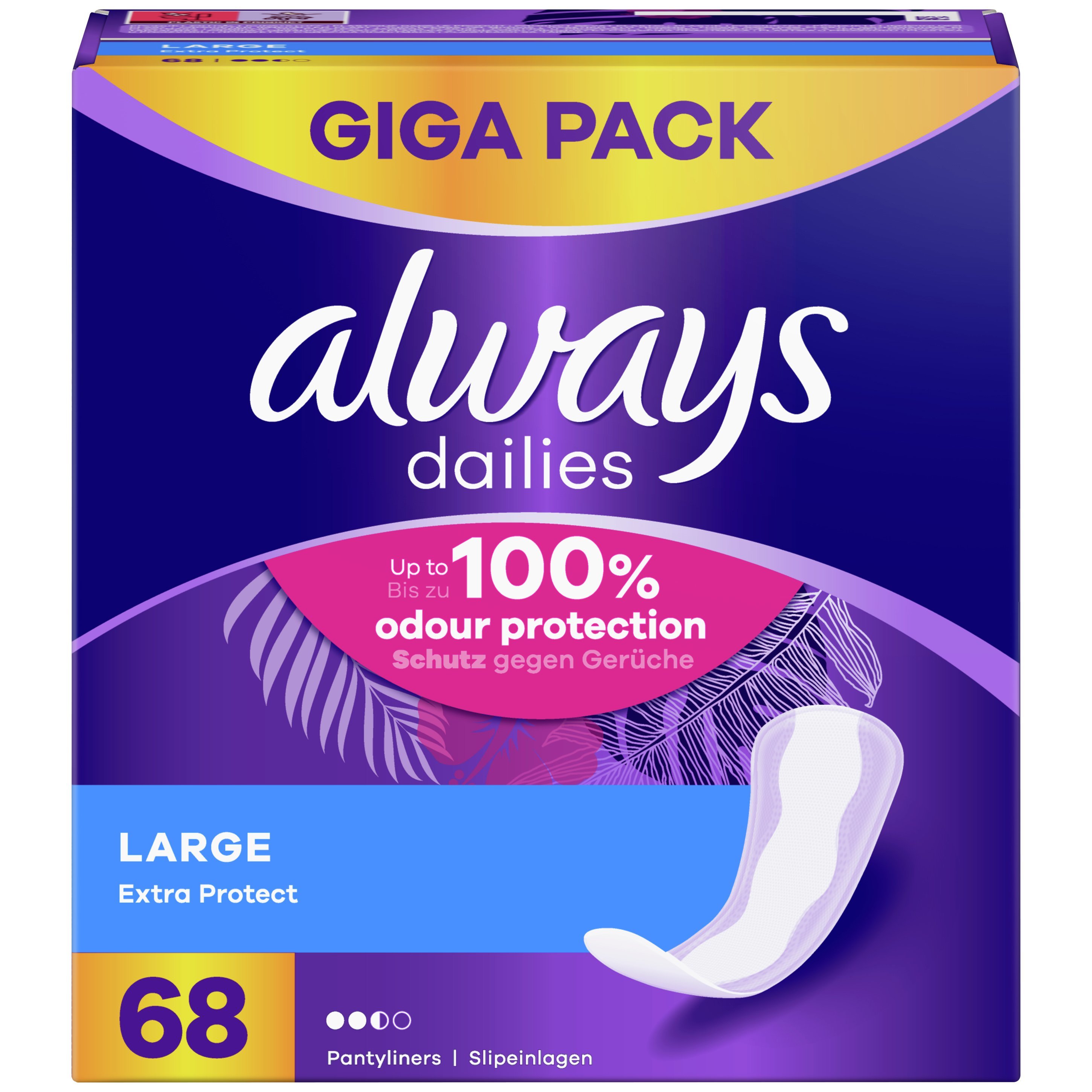 Always Promo Dailies Large Extra Protect 68 Τεμάχια | Pharm24.gr