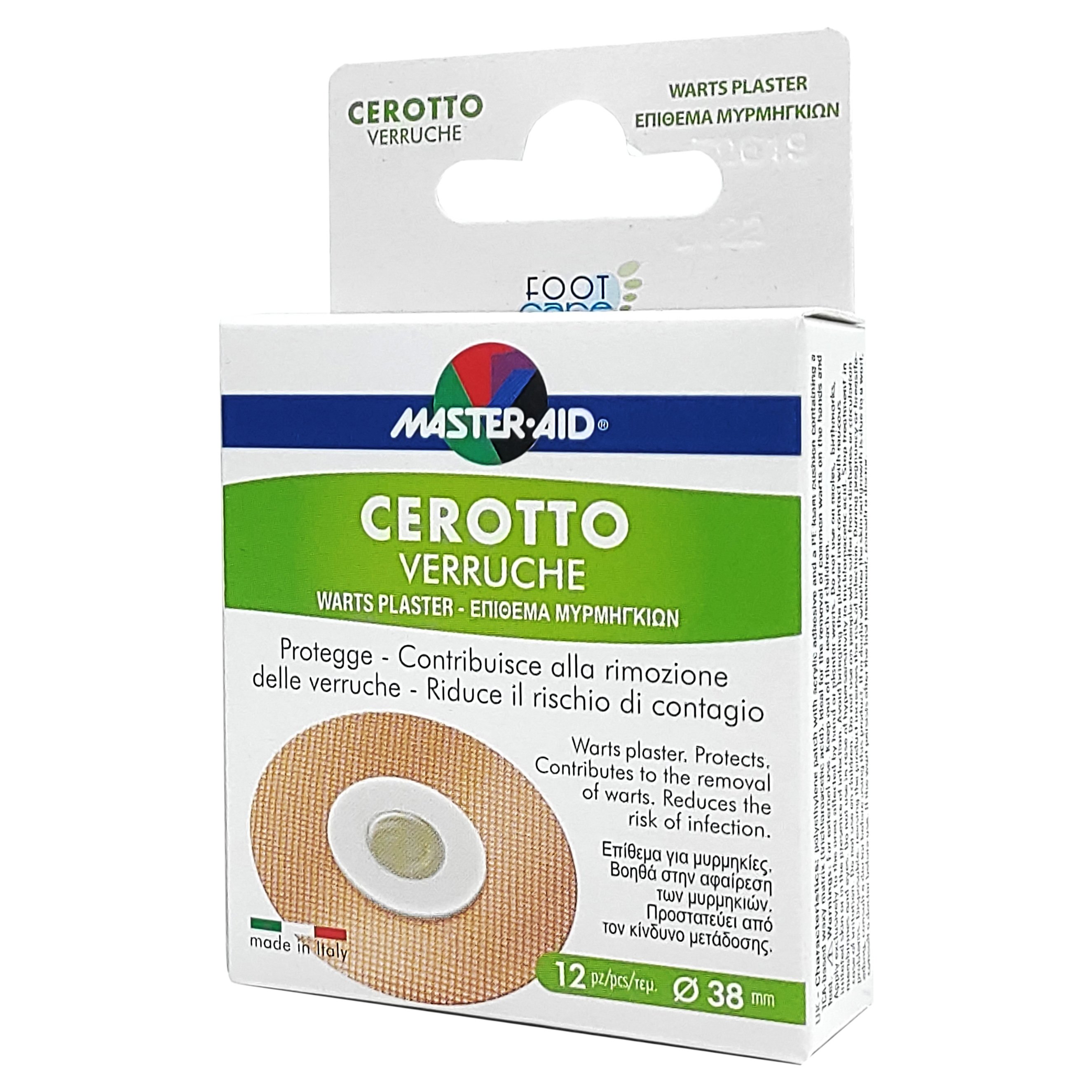 Masteraid Cerotto Verruche Crioline Επιθέματα Για Καταπολέμηση Των ...