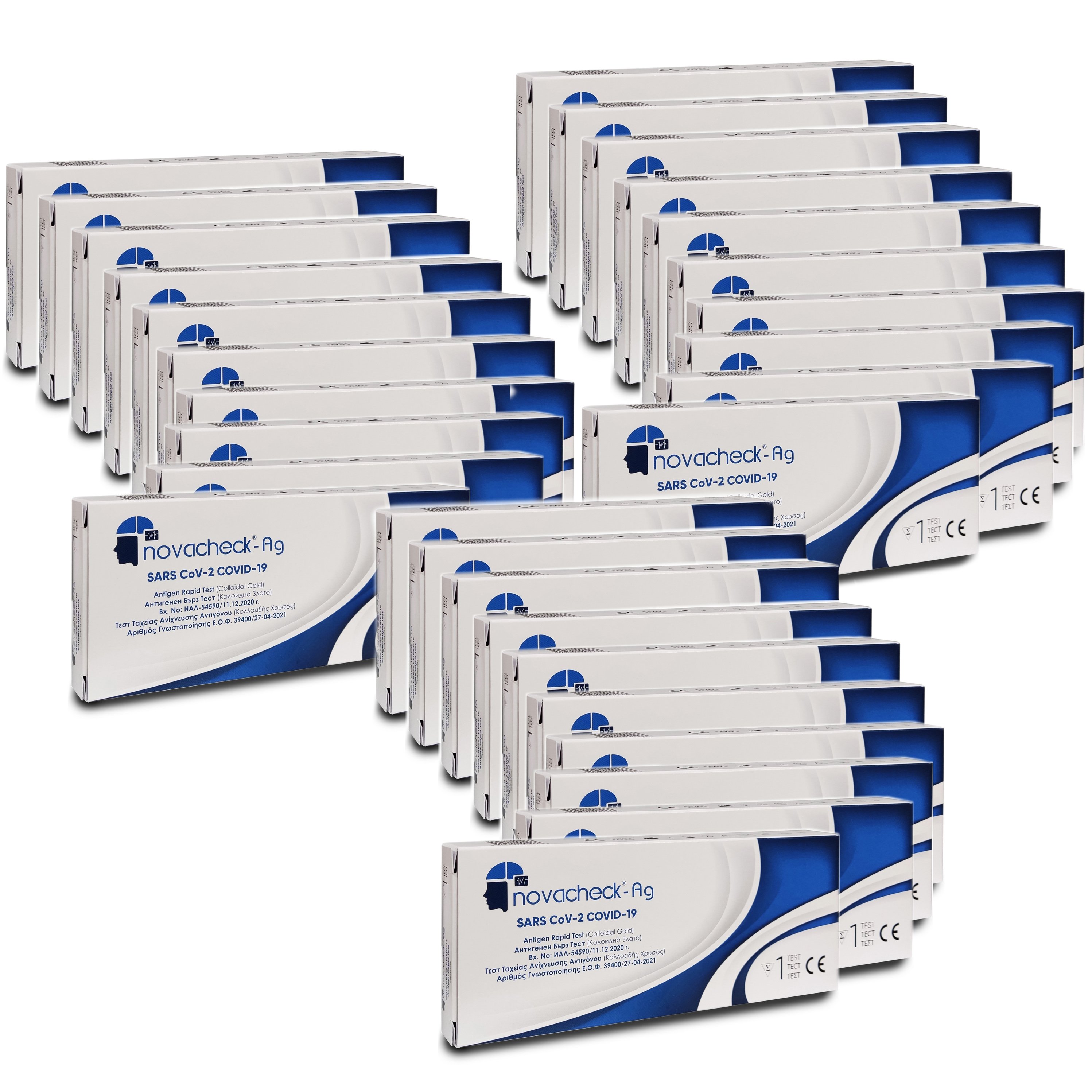 Novacheck Πακέτο Προσφοράς Ag SARS CoV-2 Antigen Rapid Self Tests Τεστ ...