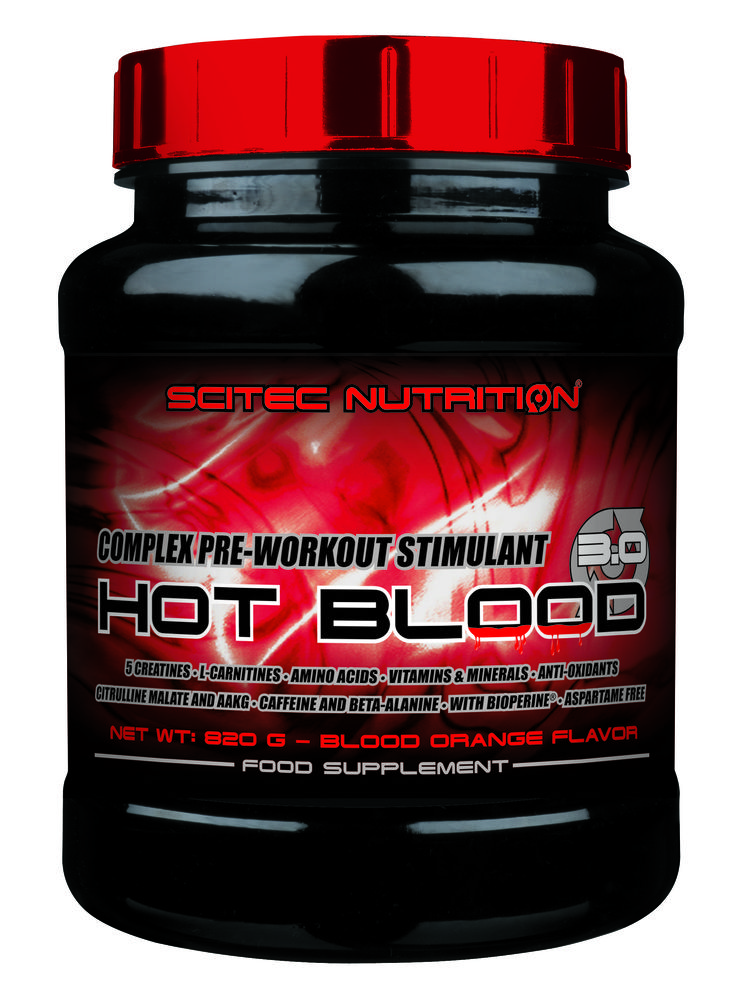 Scitec Nutrition Hot Blood 3.0 - Διεγερτικό Προ-προπονητικό Σύμπλεγμα ...